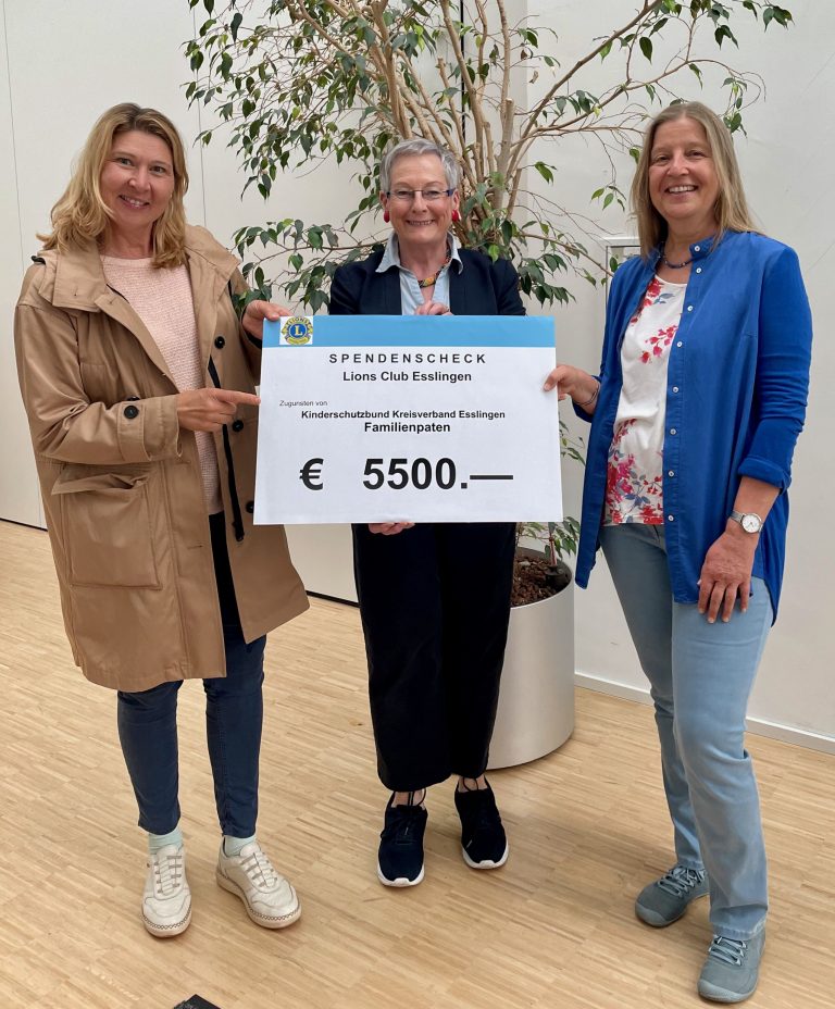 Kinderschutzbund erhält Spende vom Lions Club – Zwiebel – Das ...